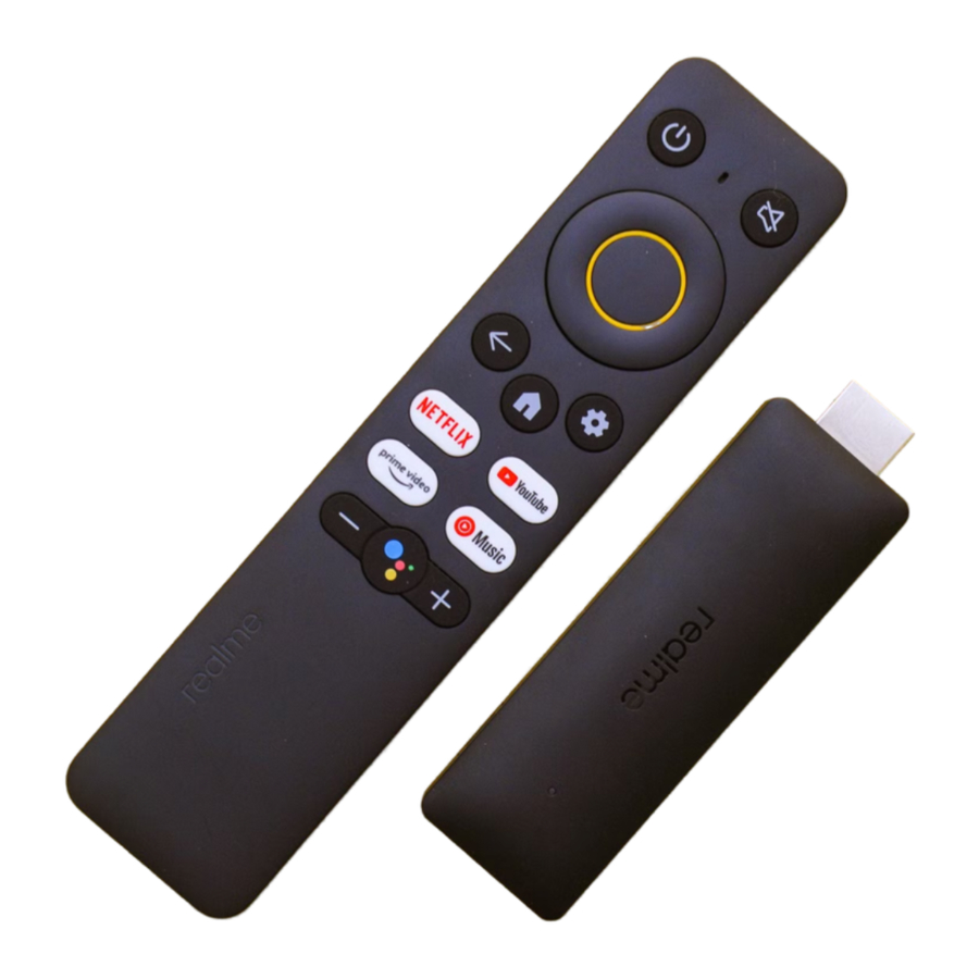 Realme 4K Smart Google TV Stick Manual | ManualsLib