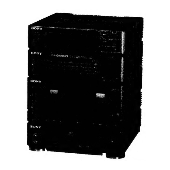 SONY HCD-H50 SERVICE MANUAL Pdf Download | ManualsLib