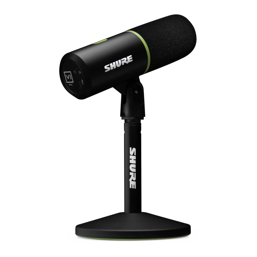 Shure MV6 Manual | ManualsLib