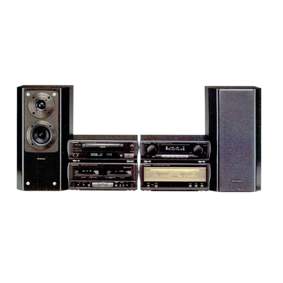 TECHNICS SC-CA1080 OPERATING INSTRUCTIONS MANUAL Pdf Download | ManualsLib