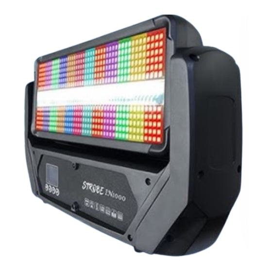 Uplus lighting IN1000 STROBE Manuals | ManualsLib