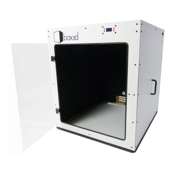 Box3d box3d 500 Industrial 3D Printer Manuals