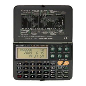 SHARP EL-6330 OPERATION MANUAL Pdf Download | ManualsLib