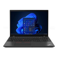 LENOVO THINKPAD T16 GEN 1 USER MANUAL Pdf Download | ManualsLib