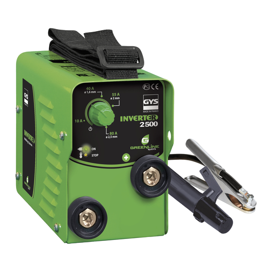 GYS INVERTER 3200 MANUAL Pdf Download | ManualsLib