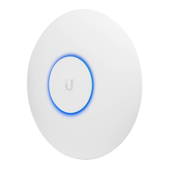 UBIQUITI UNIFI UAP-AC-PRO QUICK START MANUAL Pdf Download | ManualsLib