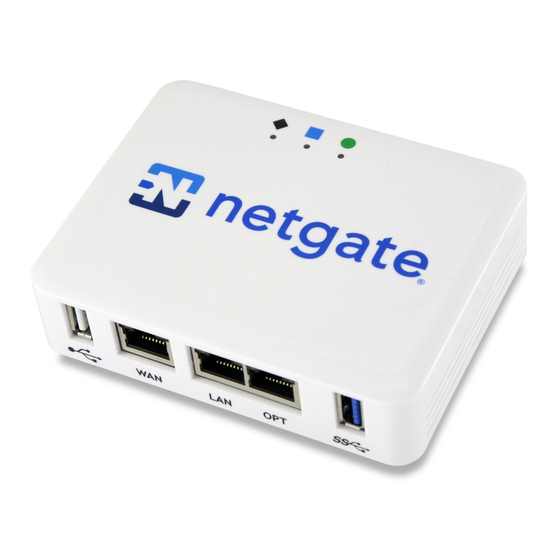 NETGATE SG-1100 MANUAL Pdf Download | ManualsLib