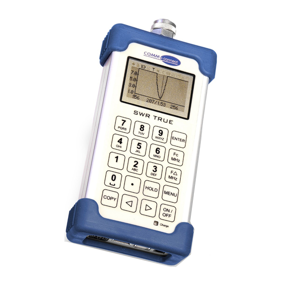 COMM-CONNECT SWR TRUE 3013 OPERATOR'S MANUAL Pdf Download | ManualsLib