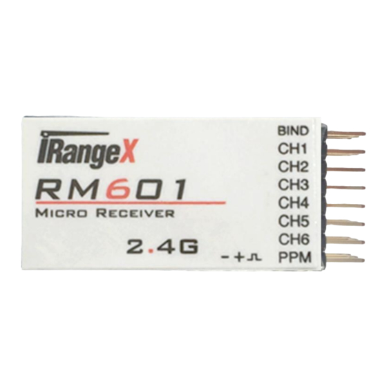 IRANGEX RM601 QUICK START MANUAL Pdf Download | ManualsLib