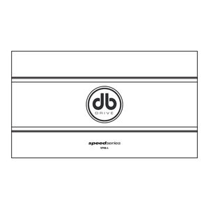 DB RESEARCH SPEED SERIES USER MANUAL Pdf Download | ManualsLib