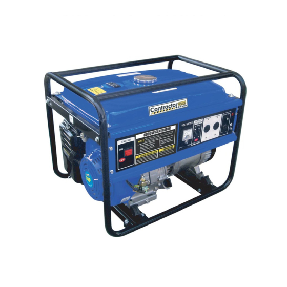 CONTRACTOR LINE GEN8000 INSTRUCTION MANUAL Pdf Download | ManualsLib