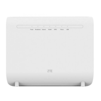 ZTE ZXHN H268A QUICK INSTALLATION MANUAL Pdf Download | ManualsLib