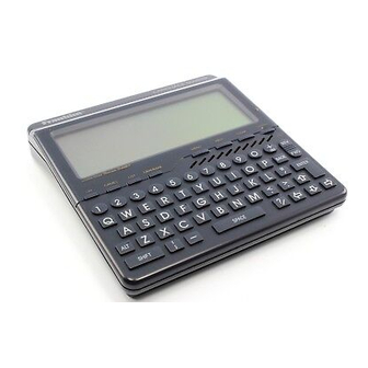 FRANKLIN LANGUAGE MASTER LM-6000 ELECTRONIC DICTIONARY USER MANUAL ...