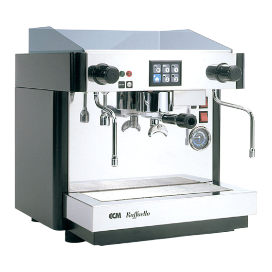 ECM RAFFAELLO MEGALINE A2 COFFEE MAKER BROCHURE & SPECS | ManualsLib