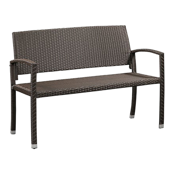 BALKENE HOME MILES WICKER BENCH 63363 INSTRUCTIONS Pdf Download ...