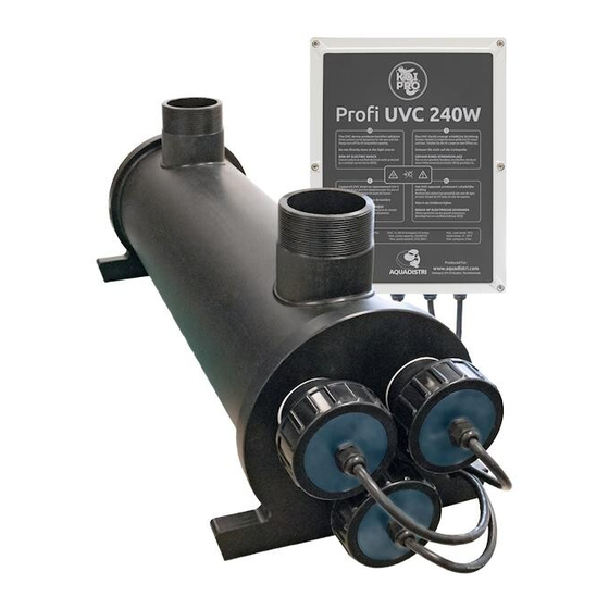 SUPERFISH KOI PRO PROFI UVC 240W USER MANUAL Pdf Download | ManualsLib
