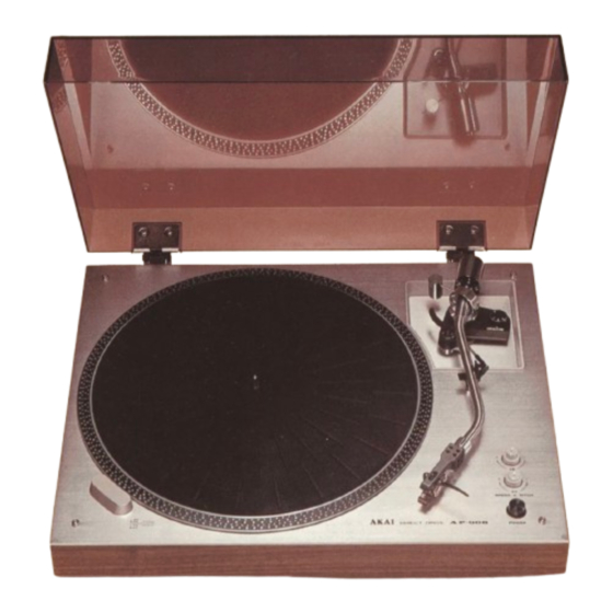 AKAI AP-006 MANUAL Pdf Download | ManualsLib