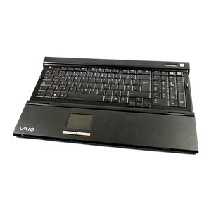 SONY VGP-WKB1 - VAIO WIRELESS KEYBOARD OPERATING INSTRUCTIONS MANUAL ...