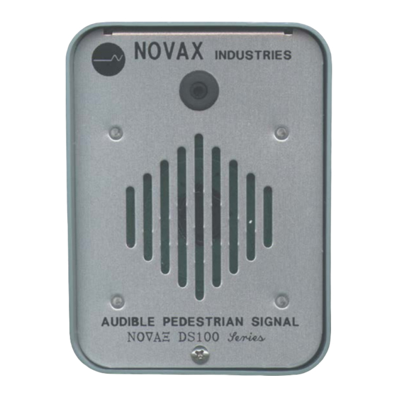 Novax Ds100 Series Installation Manual Pdf Download Manualslib