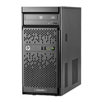 HP PROLIANT ML10 SPECIFICATION Pdf Download | ManualsLib