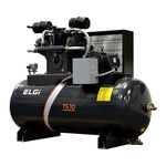 ELGI TS SERIES AIR COMPRESSOR OPERATION AND MAINTENANCE MANUAL | ManualsLib