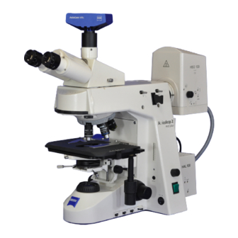 ZEISS AXIOSKOP 2 PLUS OPERATING MANUAL Pdf Download | ManualsLib