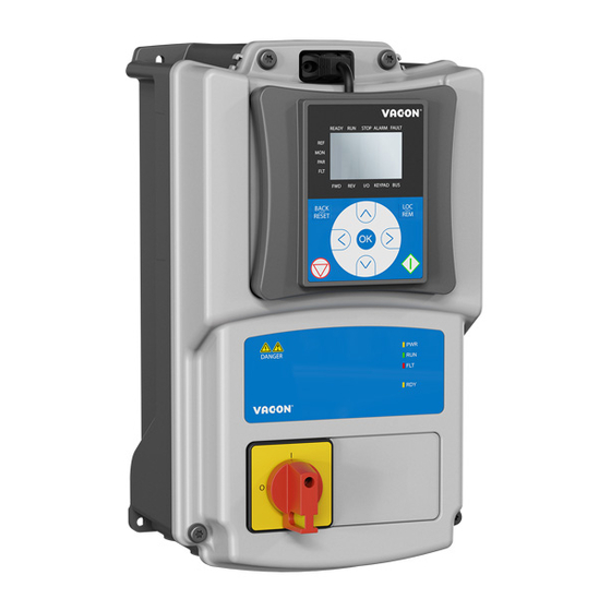 VACON 20 CP/X APPLICATIONS MANUAL Pdf Download | ManualsLib