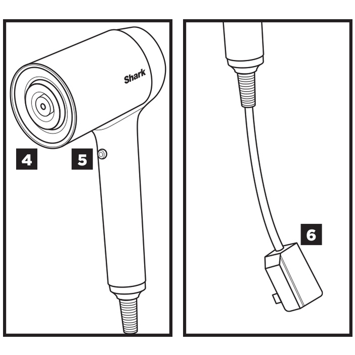 How to Reset Shark HyperAIR Hair Dryer | ManualsLib