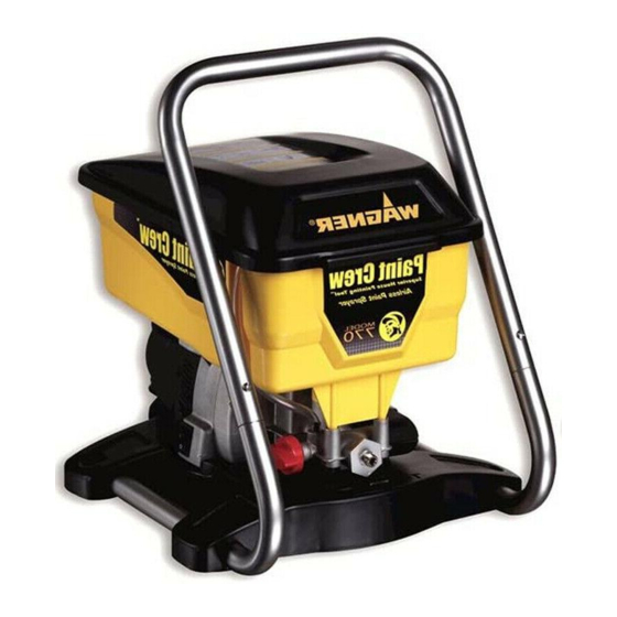 WAGNER PAINT CREW 770 OWNER'S MANUAL Pdf Download | ManualsLib