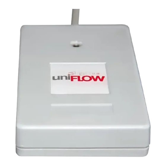 UniFlow MiCard PLUS C USB card reader Installation & Operation Manual ...