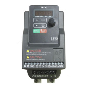 TECO L510 SERIES OPERATING MANUAL Pdf Download | ManualsLib