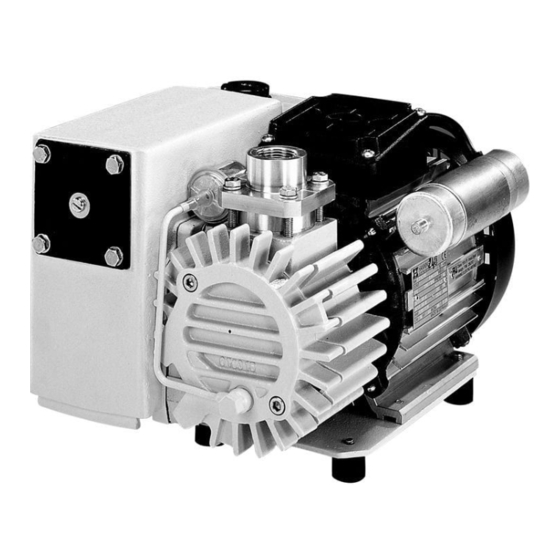 LEYBOLD SOGEVAC SV16 B OPERATING INSTRUCTIONS MANUAL Pdf Download ...