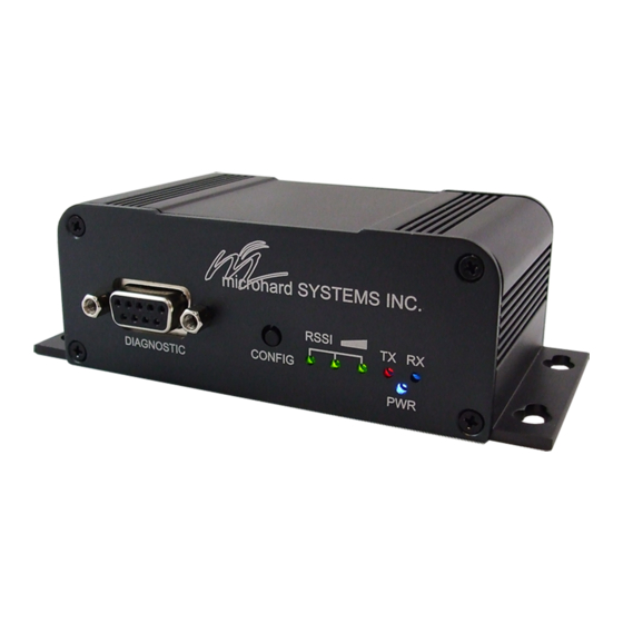 MICROHARD SYSTEMS N920 OPERATING MANUAL Pdf Download | ManualsLib