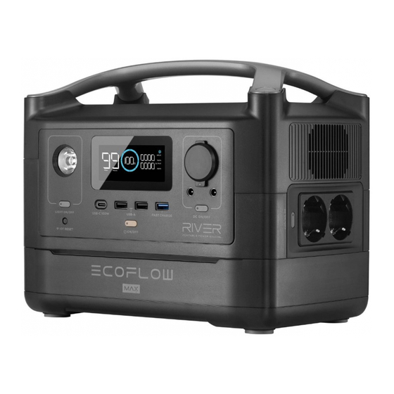 ECOFLOW RIVER MAX USER MANUAL Pdf Download | ManualsLib