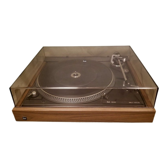 DUAL CS 506 OPERATING INSTRUCTIONS MANUAL Pdf Download | ManualsLib