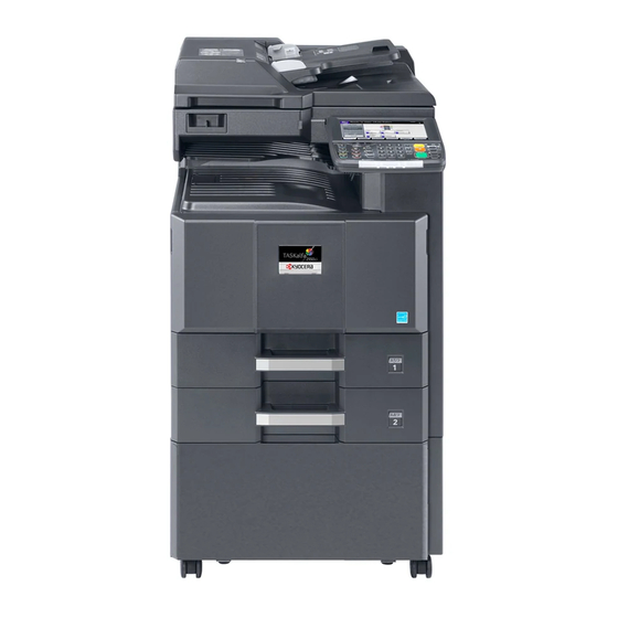 KYOCERA TASKALFA 2550CI ALL IN ONE PRINTER TECHNICAL BULLETIN | ManualsLib