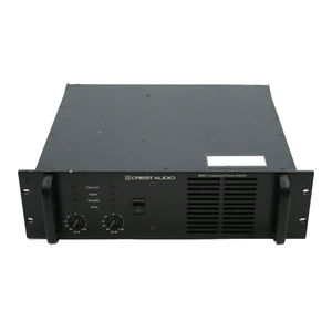 Crest audio PRO SERIES 8001 Manuals | ManualsLib