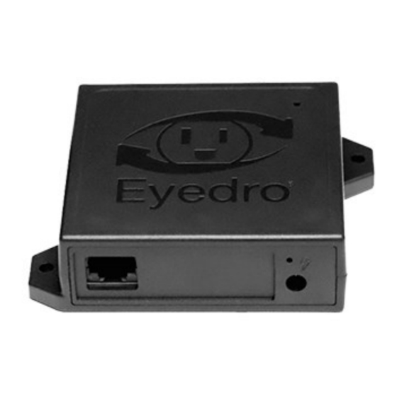 EYEDRO E5B-M-GW QUICK START MANUAL Pdf Download | ManualsLib