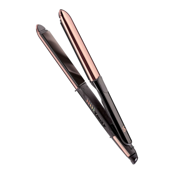 VS SASSOON STRAIGHT & CURL BRILLIANCE VSS481A INSTRUCTION BOOKLET Pdf Download | ManualsLib