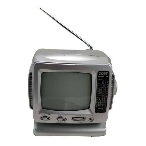 COBY CX-TV1 INSTRUCTION MANUAL Pdf Download | ManualsLib