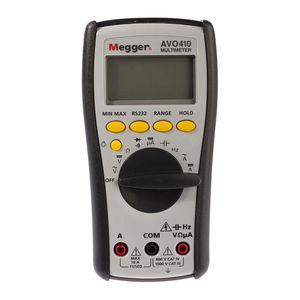 MEGGER AVO410 USER MANUAL Pdf Download | ManualsLib