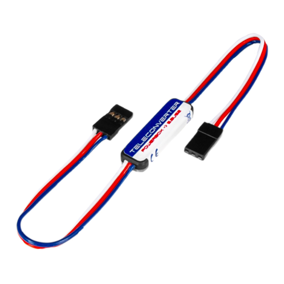 POWERBOX SYSTEMS TELECONVERTER INSTRUCTION MANUAL Pdf Download | ManualsLib