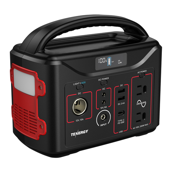 Tenergy T320 Manuals | ManualsLib