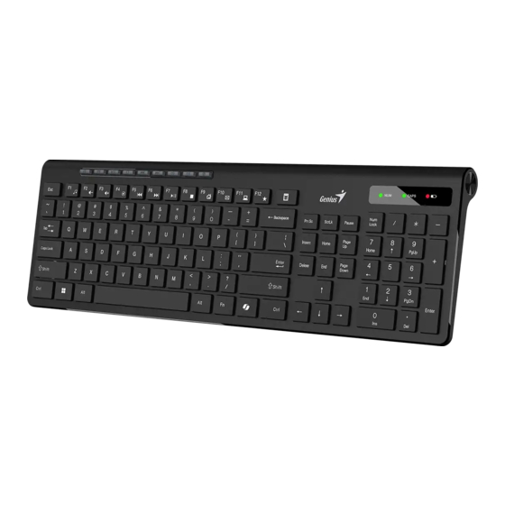 Genius SlimStar 7230 Manuals | ManualsLib