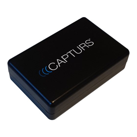 CAPTURS B QUICK START MANUAL Pdf Download | ManualsLib