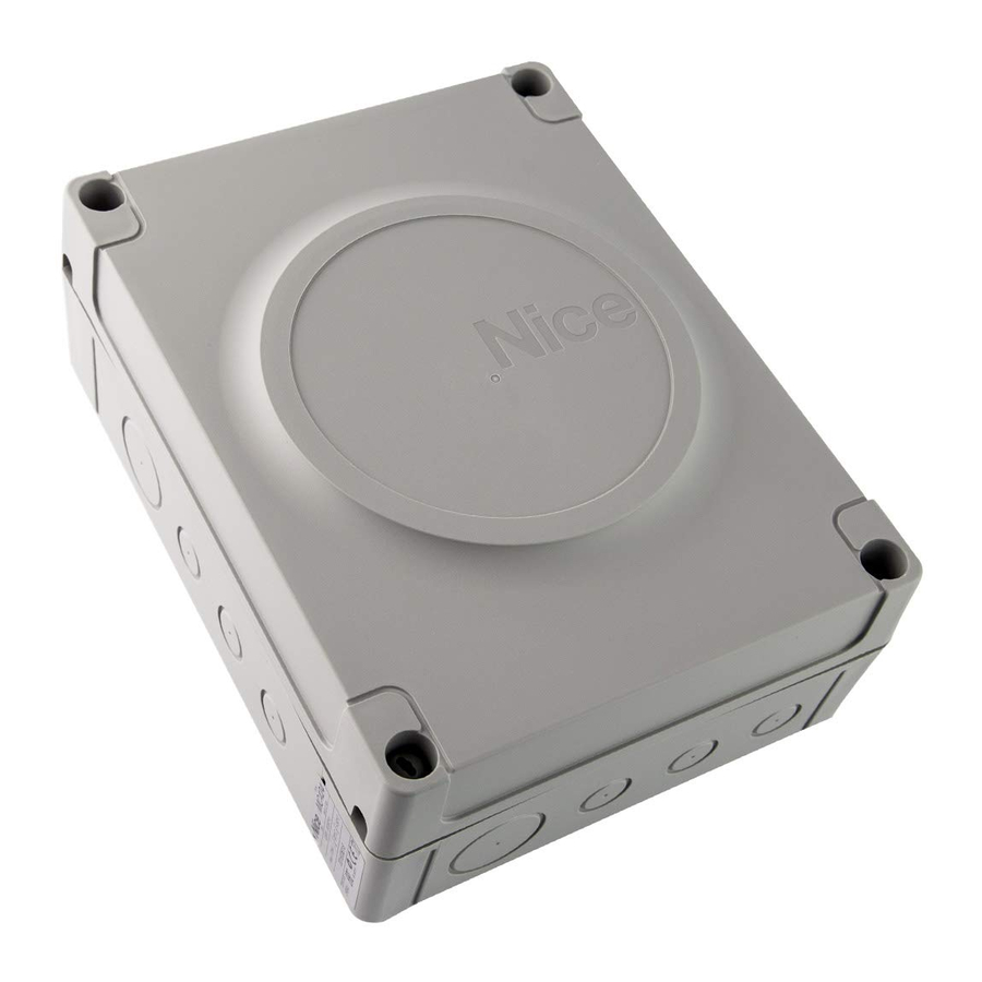 NICE MC424 INSTRUCTIONS AND WARNINGS FOR INSTALLATION AND USE Pdf Download | ManualsLib