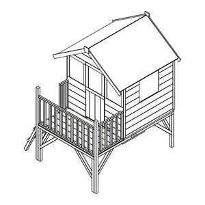 BILLYOH BUNNY MAX WITH TOWER AND SLIDE PLAYHOUSE BUILDING INSTRUCTIONS ...