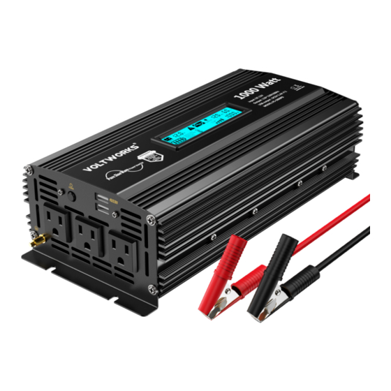 VOLTWORKS VS-1000PB USER MANUAL Pdf Download | ManualsLib