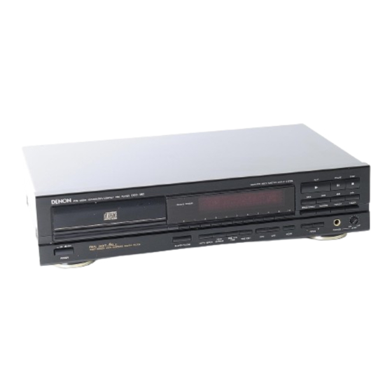 DENON DCD-980 SERVICE MANUAL Pdf Download | ManualsLib