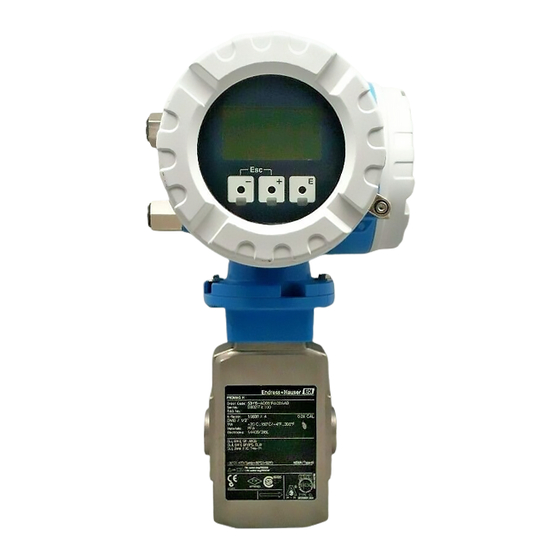 ENDRESS+HAUSER PROMAG 50 INSTALLATION INSTRUCTION Pdf Download | ManualsLib ENDRESS+HAUSER PROMAG 50 INSTALLATION INSTRUCTION Pdf Download | ManualsLib